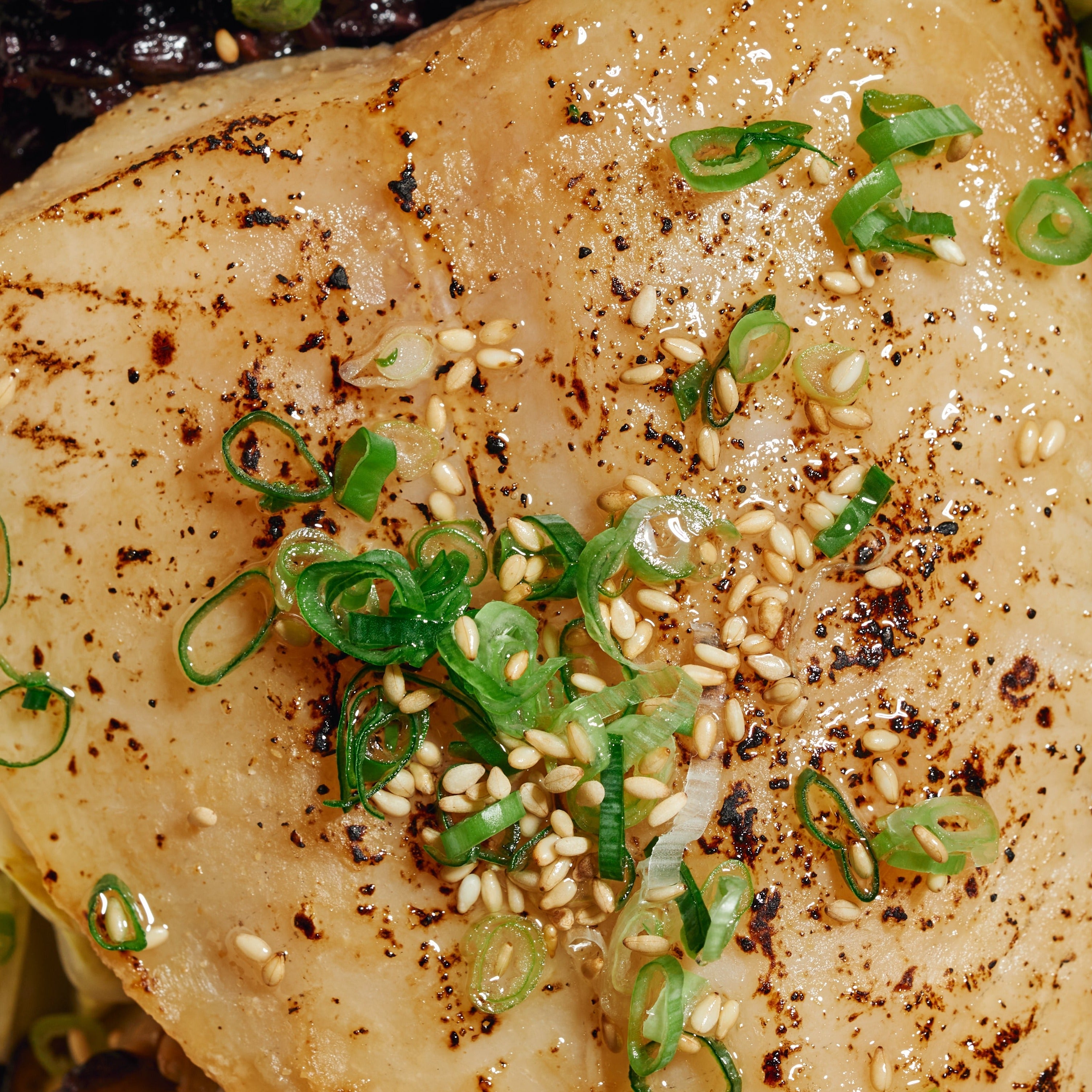 Miso Ginger Marinated Fish Fillet with Napa Cabbage, Asian Mushrooms ...