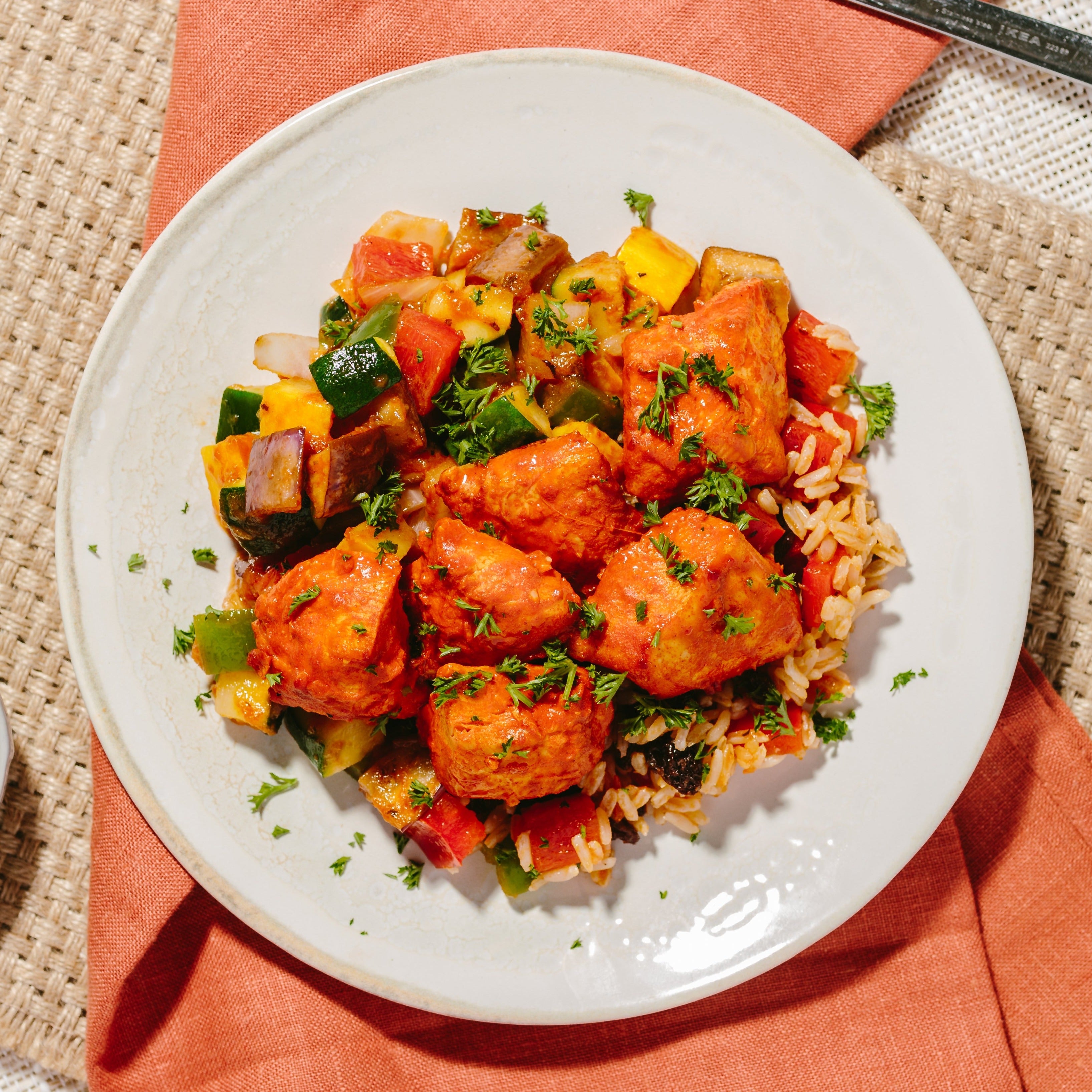 Signature: Portuguese Marinated BBQ Chicken with Pisto – Nutrition ...